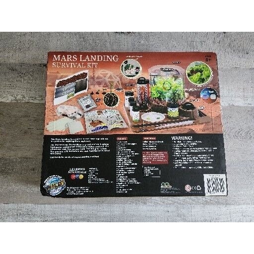 Mars Landing Survival Kit - Home STEM Kit - Ages 8+ - Grow Food & Build ...