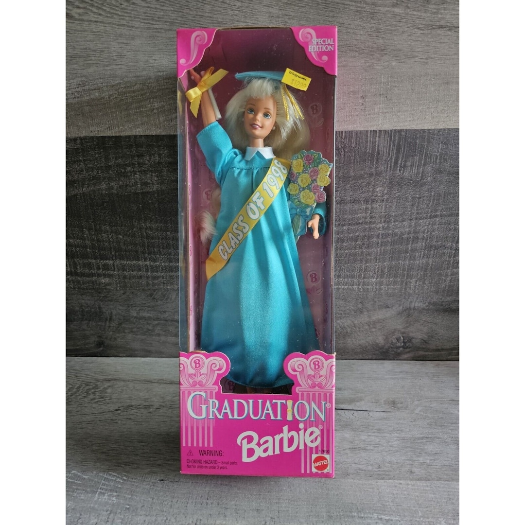Vintage Barbie Graduation Doll Class of 1998 Special Edition Mattel ...