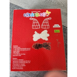 Creatology Ornament Craft Kit Christmas SANTA HAT Children Kids ...