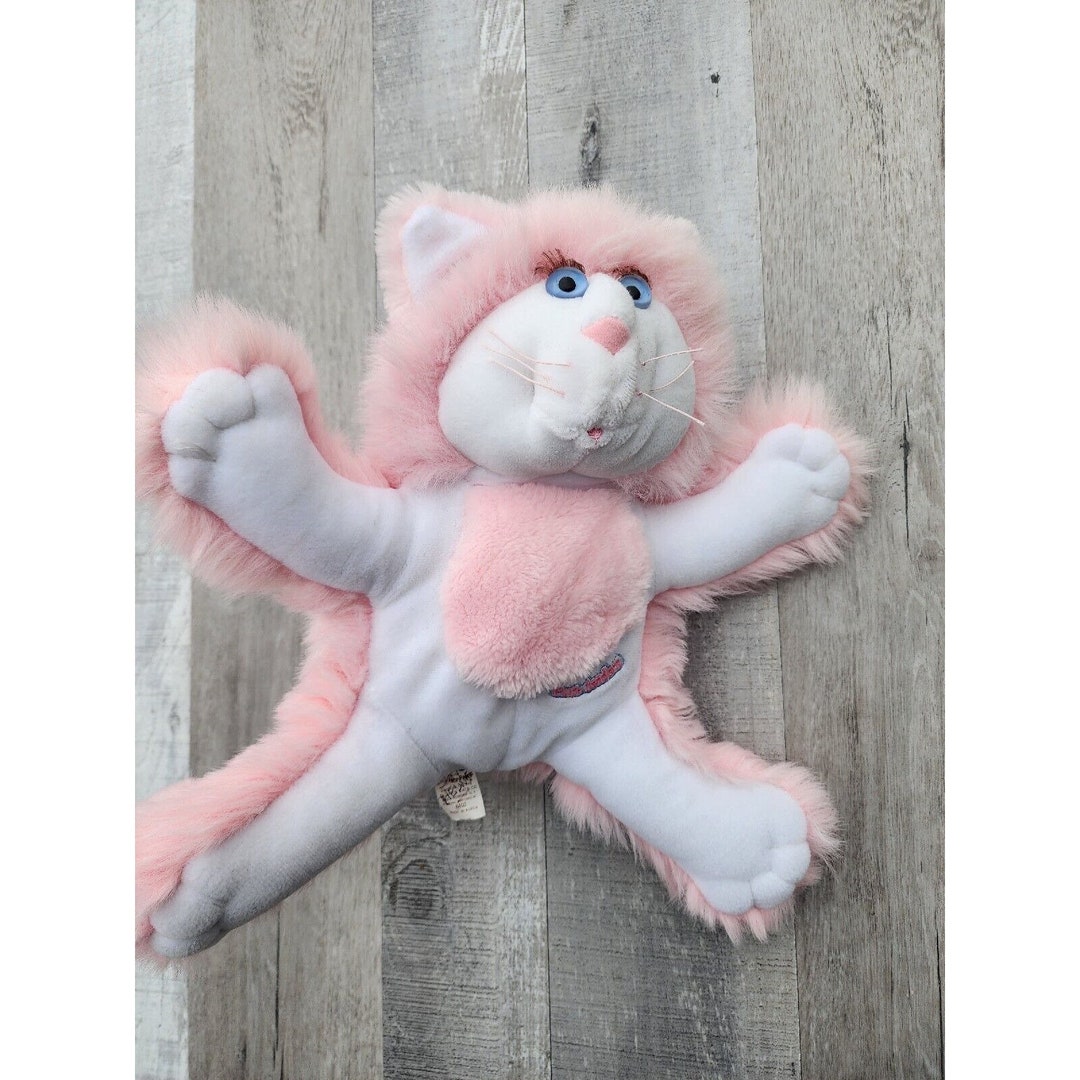 Vintage Fisher Price PURR-TENDERS 1988 Kitty Cat Plush Purring Toy 18 ...