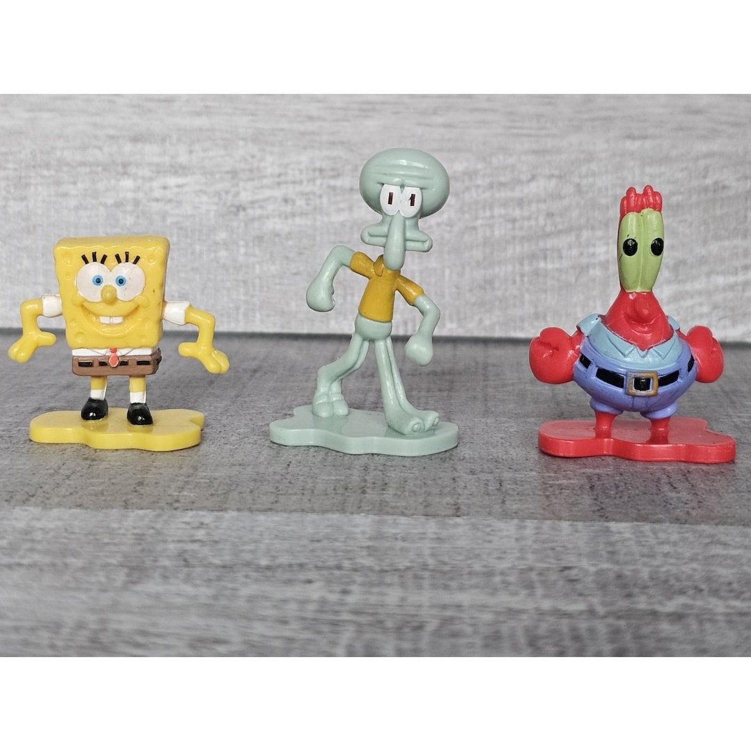 The Game of Life Spongebob Squarepants Token Lot Squidward Spongebob Mr ...