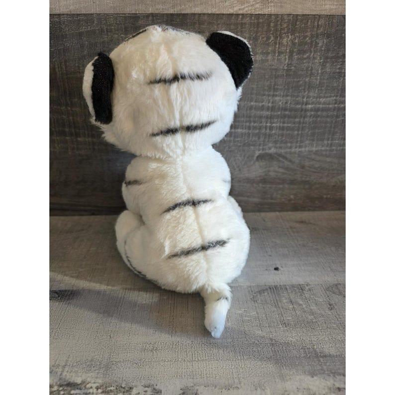 TY Classic Plush - TUNDRA the White Tiger (9" Medium) Stuffed Animal ...