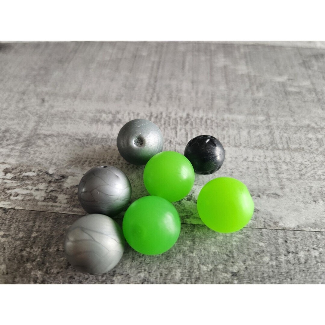 Lego Lot of 7 Bionicle Ball Zamor Sphere No 54821 Gray Green Black - Etsy