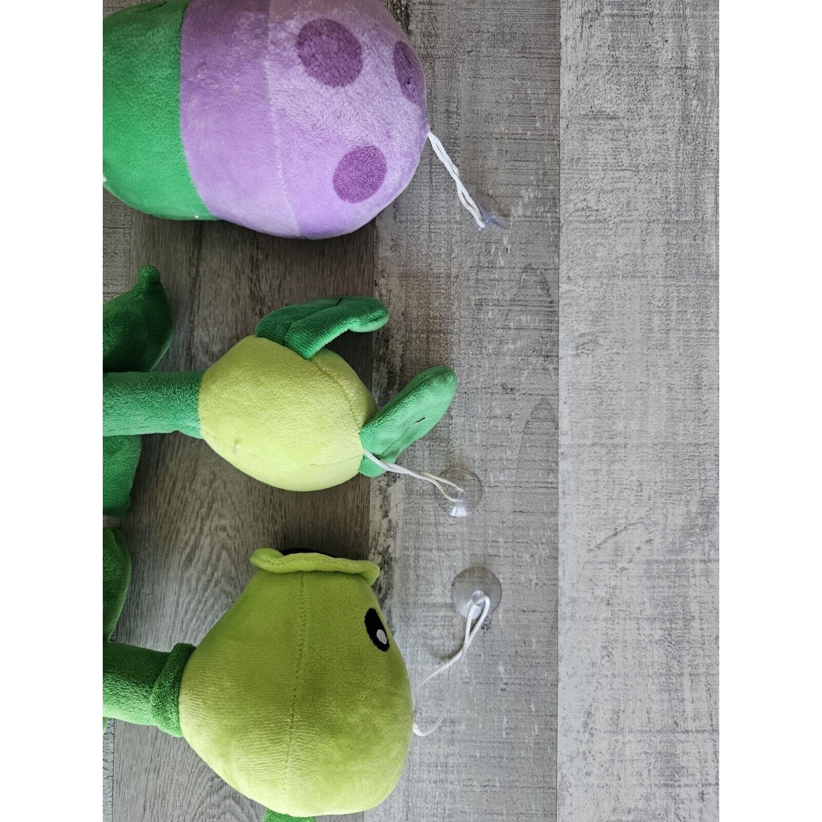Plants Vs Zombies Plush Stuffed Animal Puff Shroom Blover LOT Window ...