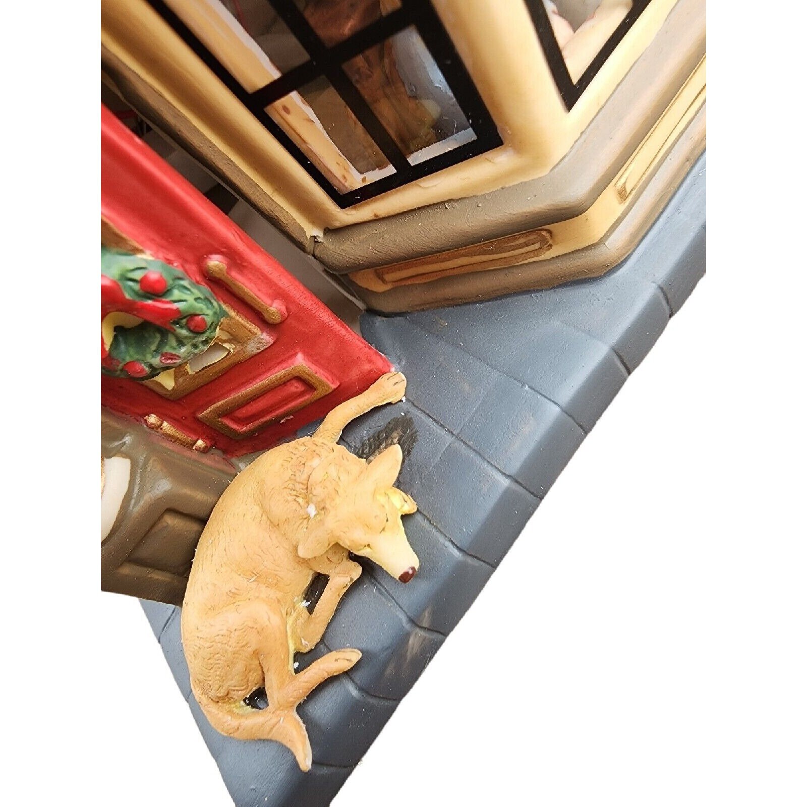 Heartland Valley Village Hand Painted Deluxe Porcelain Lighted Barber ...