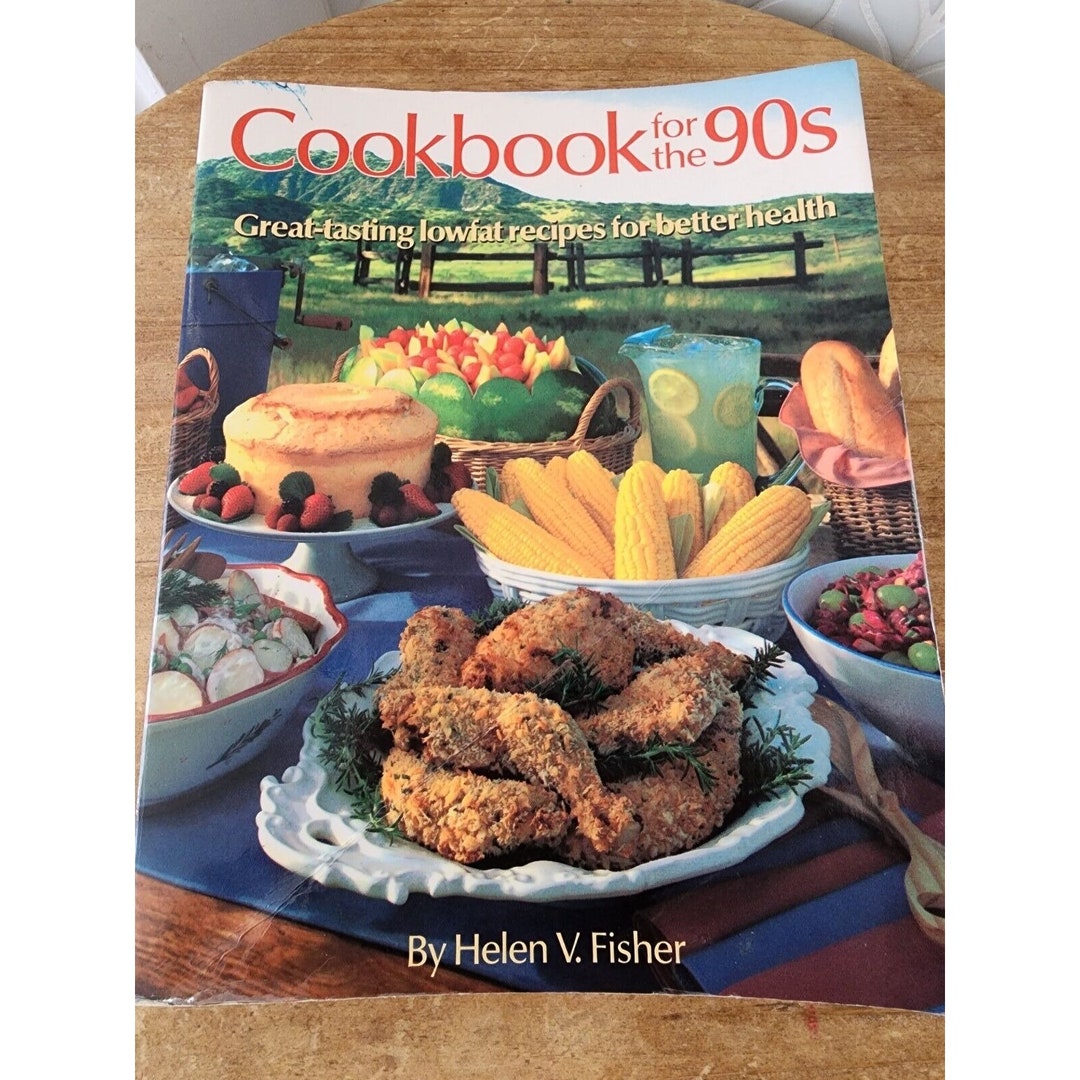 Cookbook for the 90s: Delicious Lowfat Recipes for Better Health - Etsy