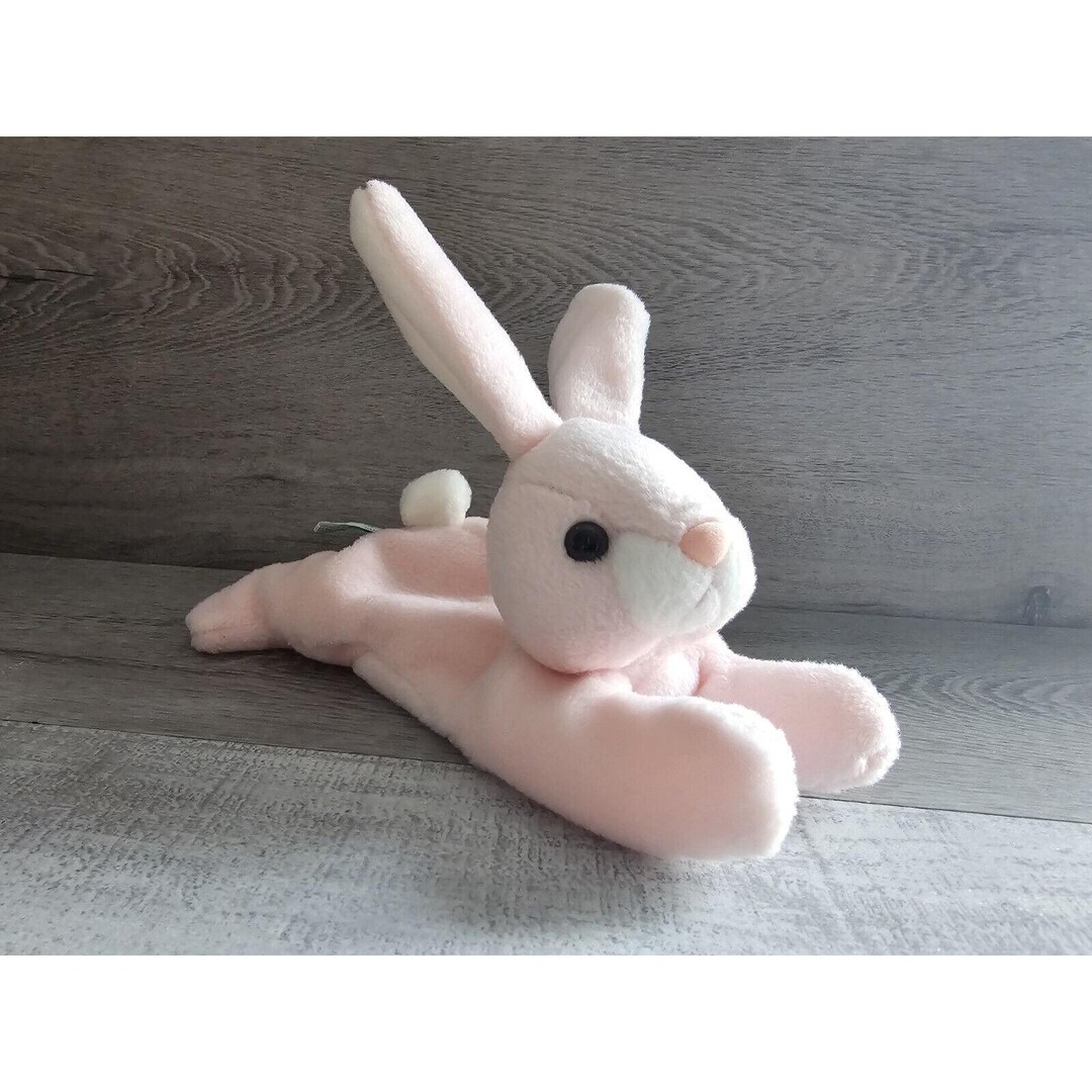 Pink Bunny Rabbit Plush 8" Stuffed Animal Animal Easter Rare HTF - Etsy