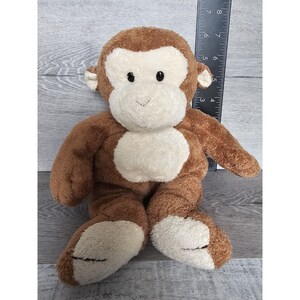 Ty Pluffies Plush Dangles Monkey Brown Cream Lovey Plastic Eyes Stuffed Toy 11 - Etsy