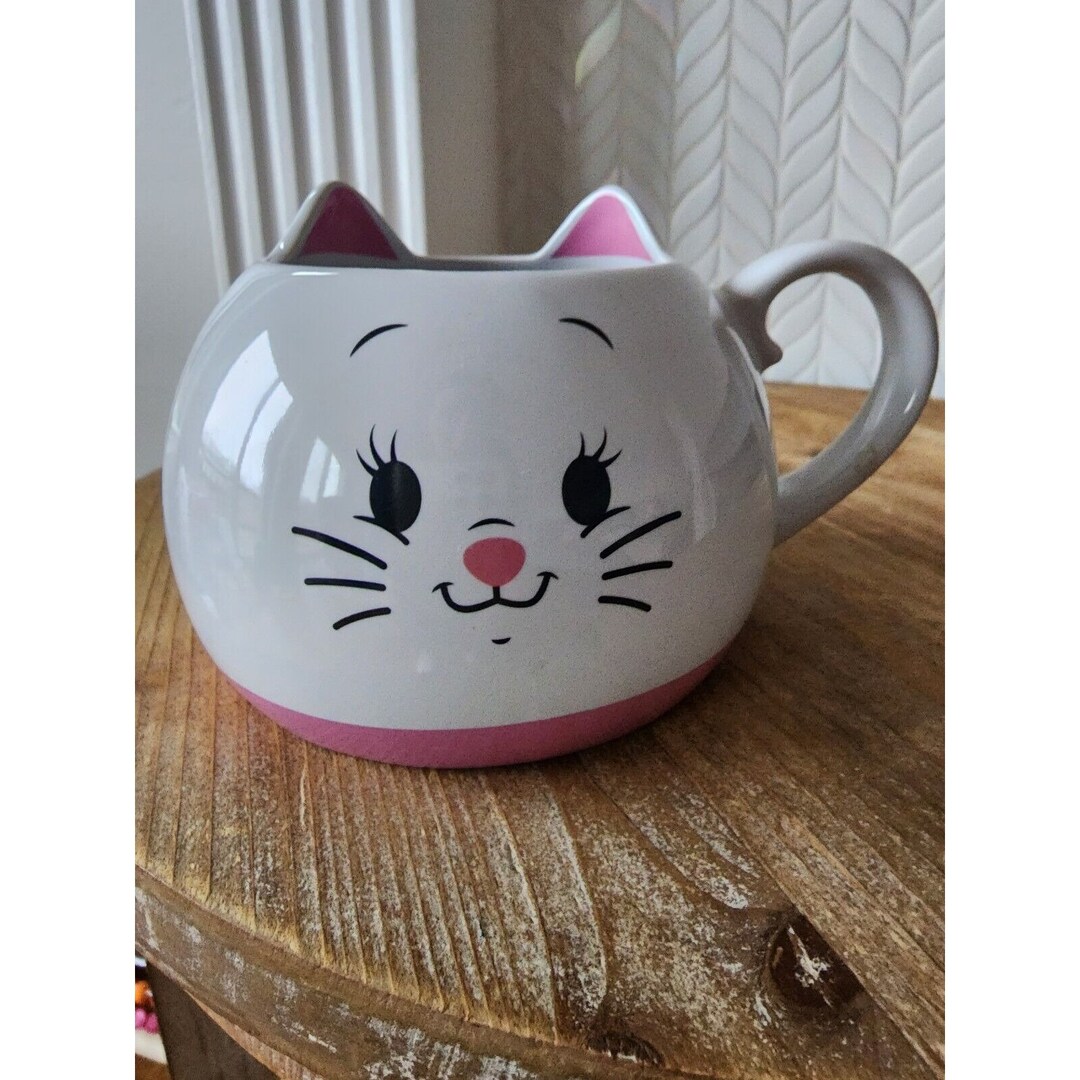 Disney Aristocats Marie Figural Mug Cat Ears Bonjour 3D Limited NEW - Etsy
