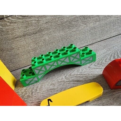 Lego Duplo Printed Blocks Bricks Construction Train Bob the Builder Lot ...