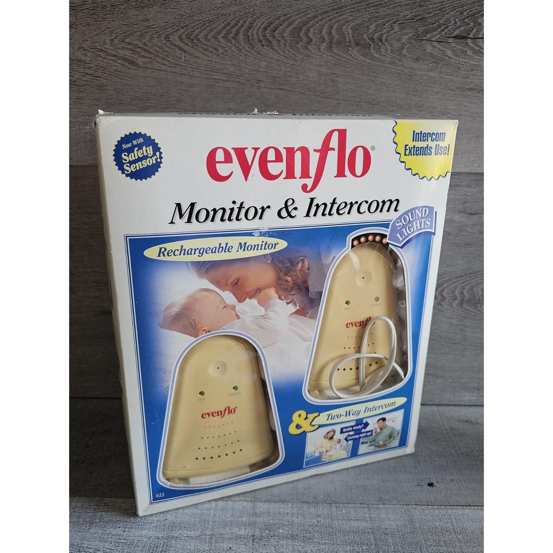 Evenflo Monitor & Intercom Secure Sound Baby Monitor Two-way Communicator Vtg - Etsy