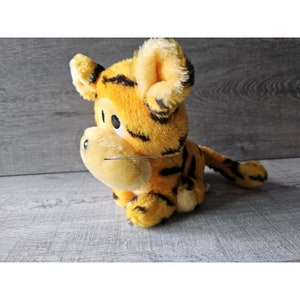 Rare! Vintage 1984 DAKIN Pouty Sad Tiger Cub Plush Toy Stuffed Animal 7 ...