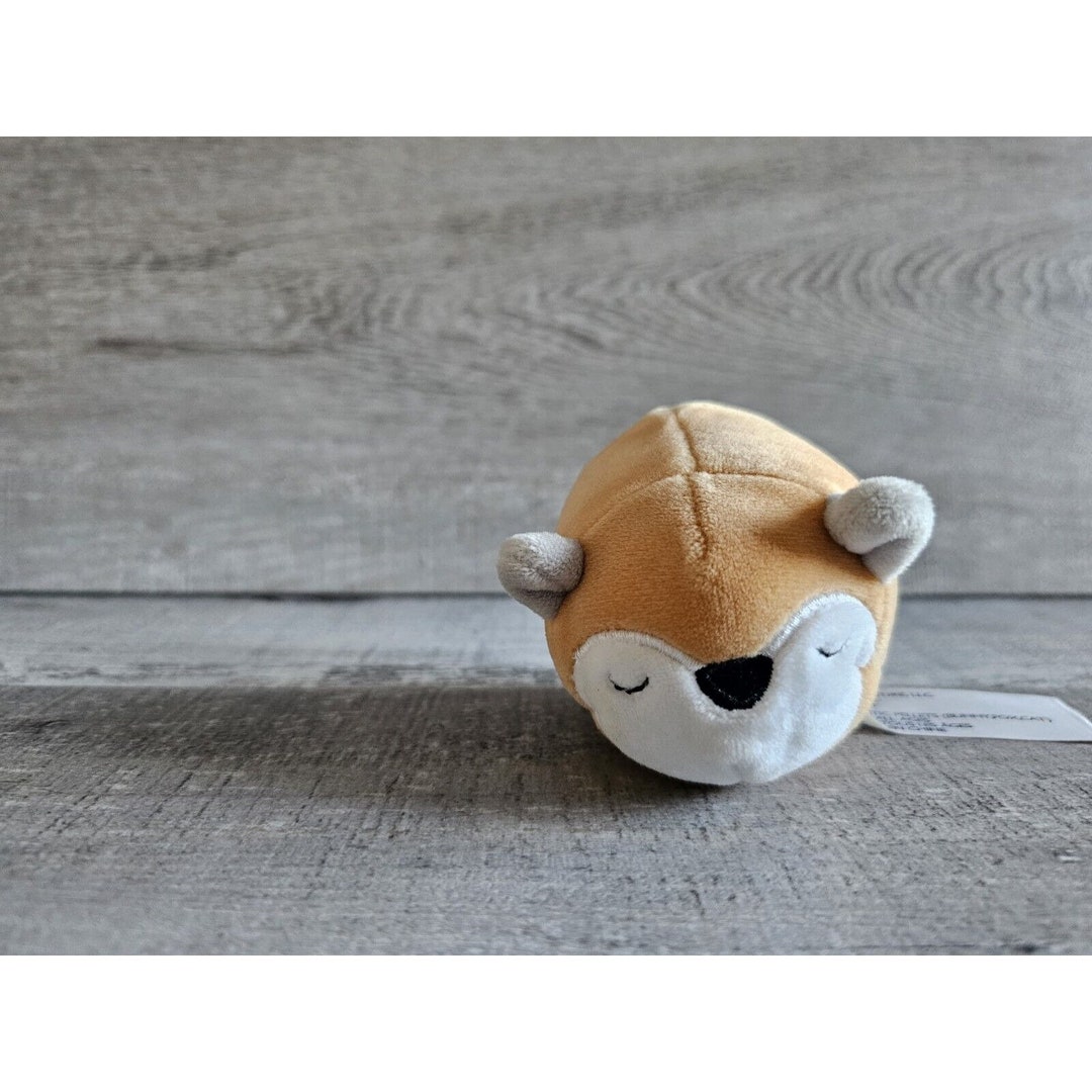 Animal Adventure Mini Fox Rattle Plush Stuffed Animal Bean Bottom ...