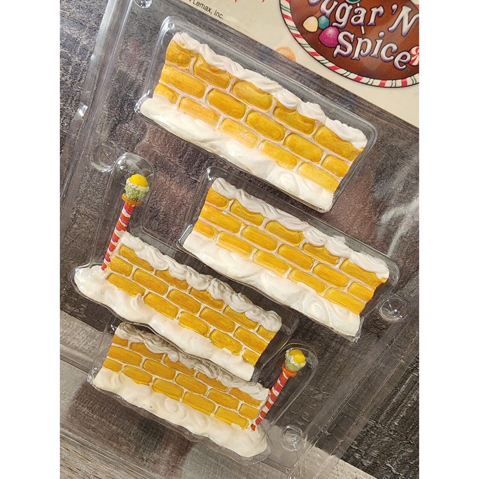 Lemax Sugar 'n Spice "frosted Wafer Wall" 2004 New in Package - Etsy