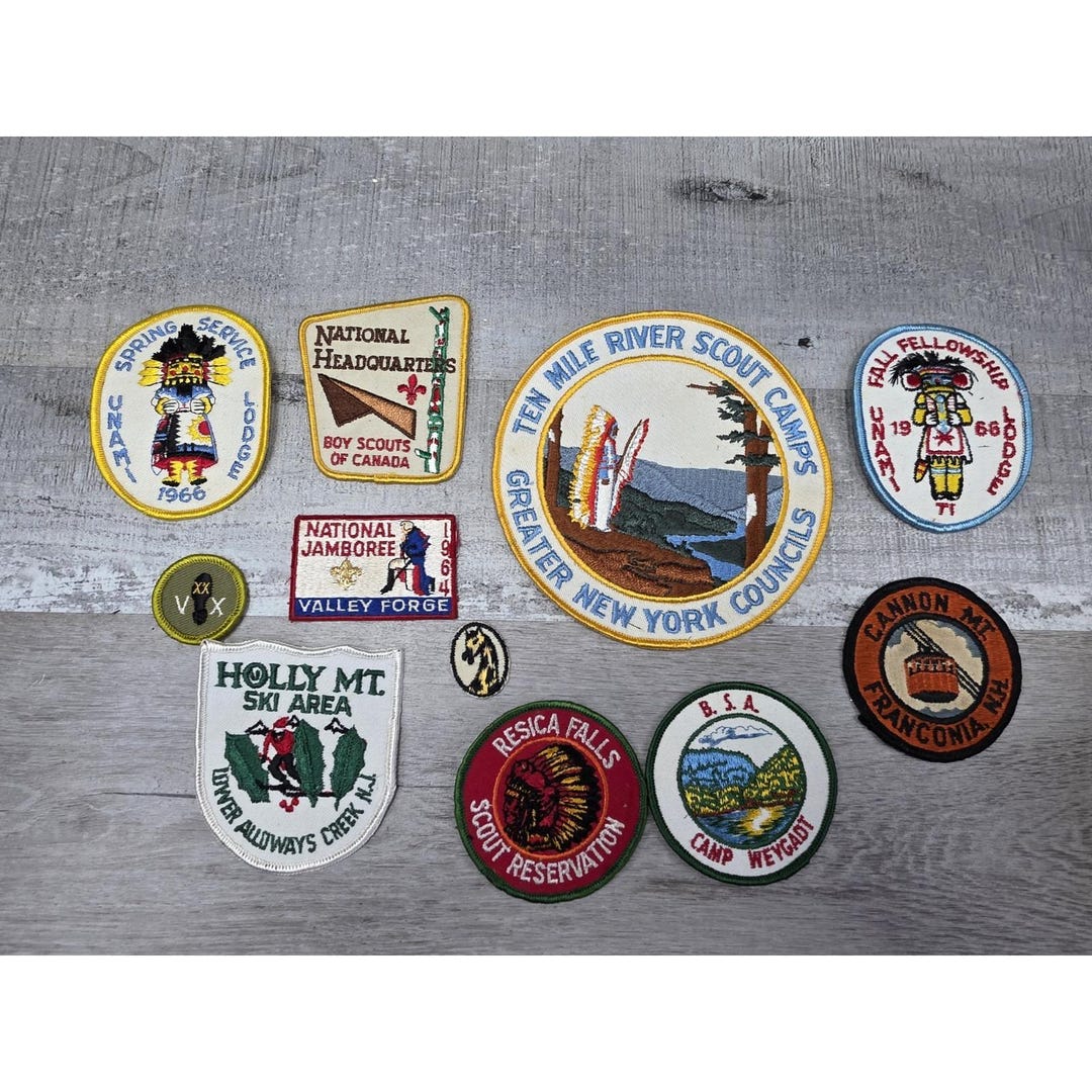 1966 BSA Unami Lodge Operation 300 Patch Event Badge & 1970s Misc ...