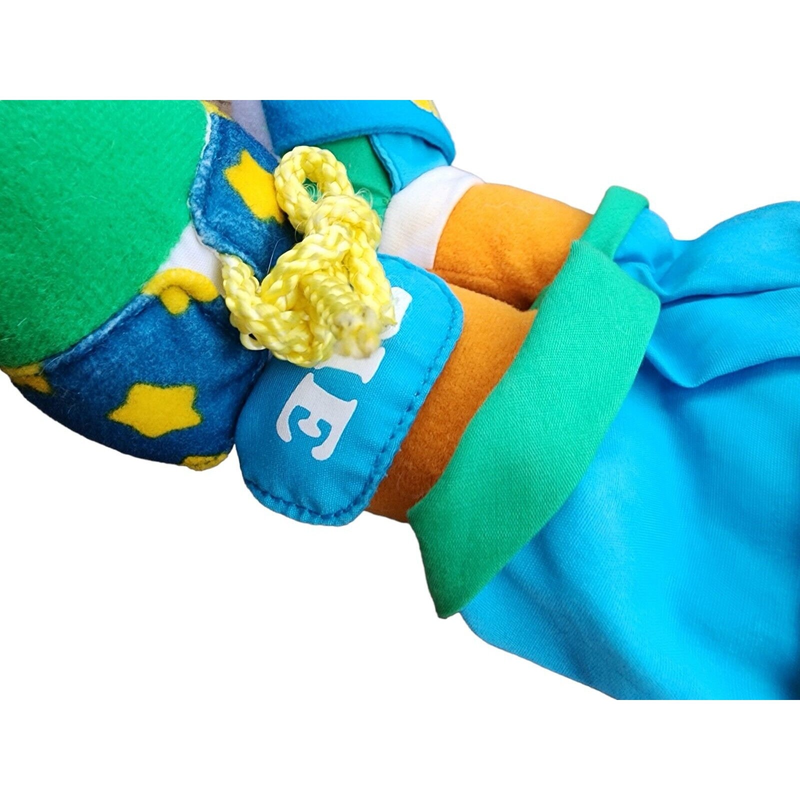 HTF 1997 VTG Tyco Dress up Pal Ernie 13 Inch Plush Rip-zip-snap-crinkle ...