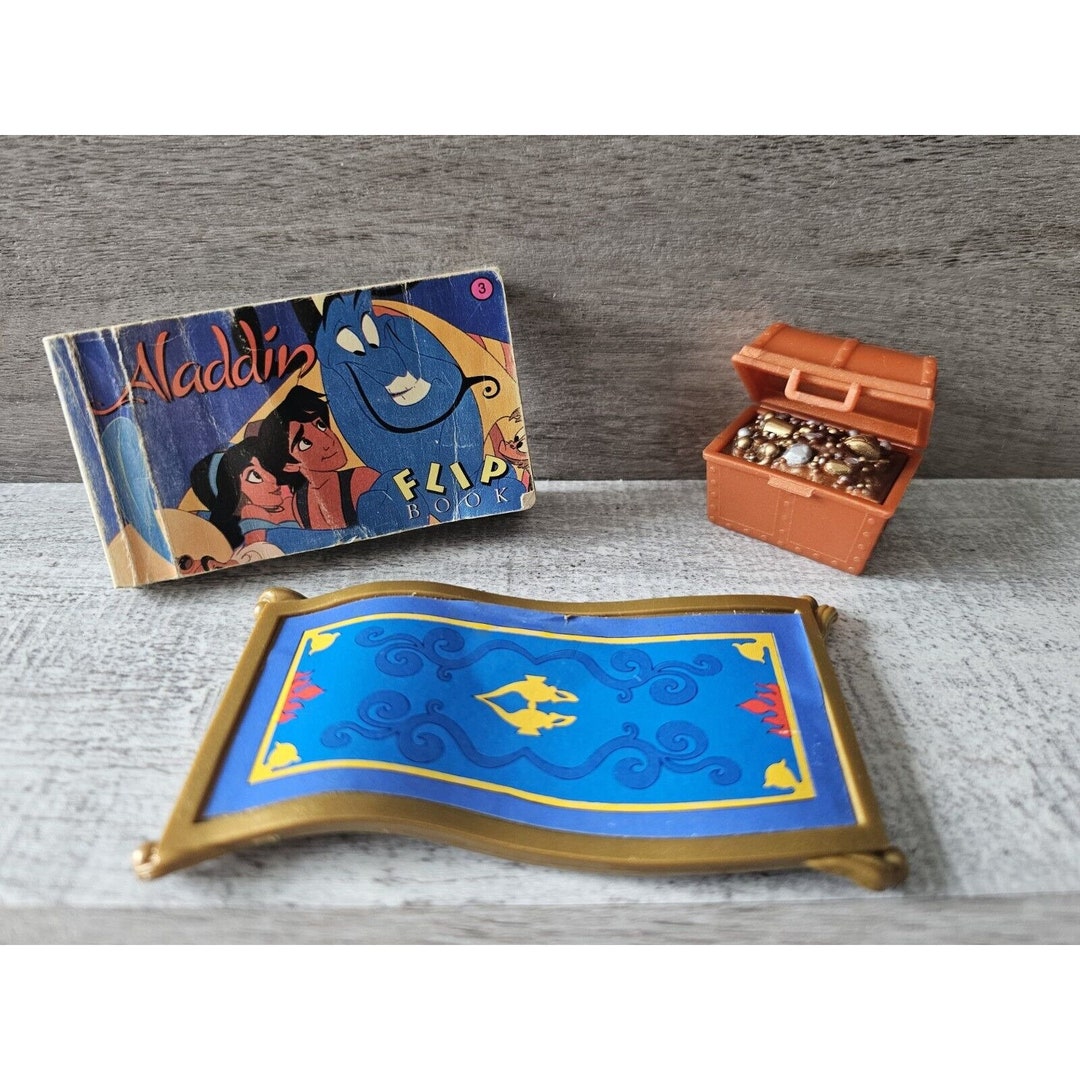 1992 Disney Aladdin JAFAR Treasure Chest Replacement Mattel Cave of ...