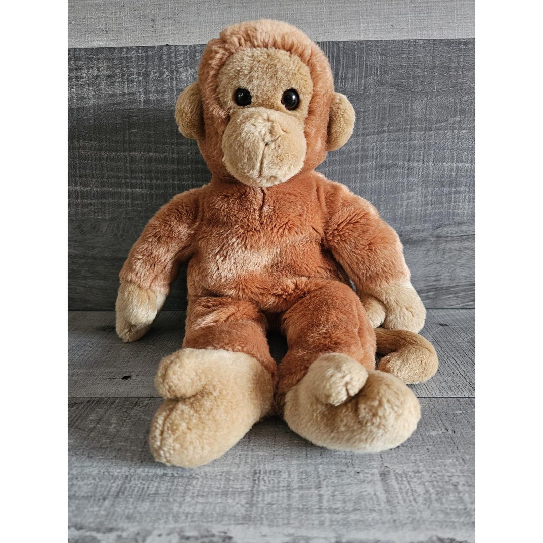 TY BONGO Monkey Chimpanzee Stuffed Animal Plush Retired 10” Beanie Buddy 1998 - Etsy