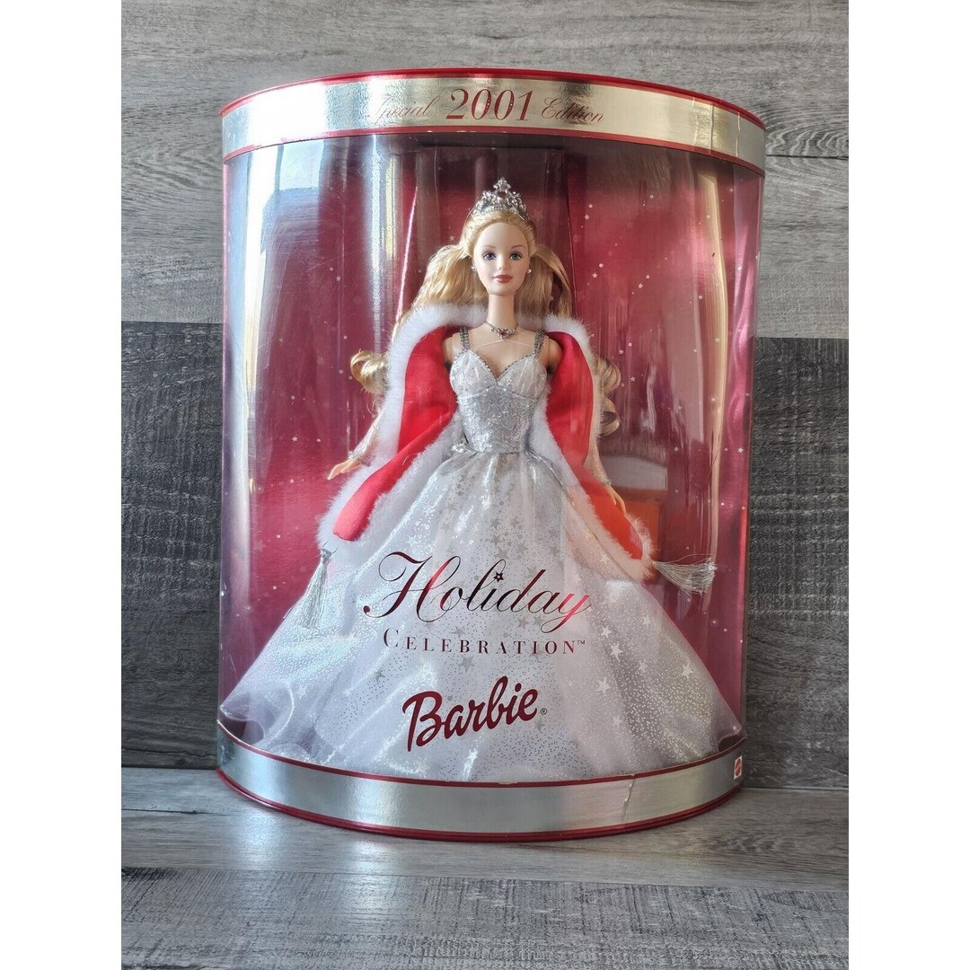 Vintage 2001 Special Edition Holiday Celebration Barbie Doll by Mattel ...