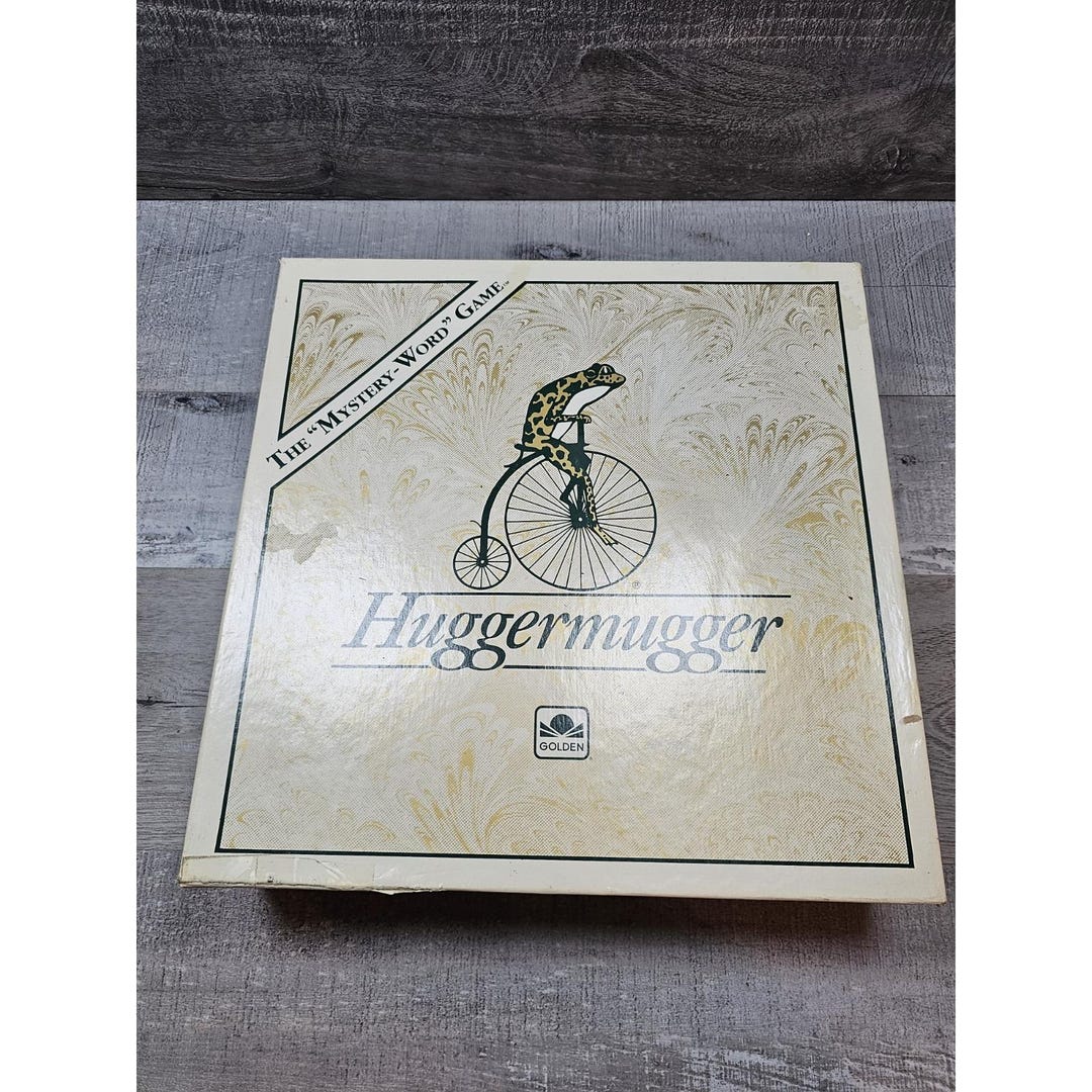 Huggermugger Board Game by Golden-1989 Edition Made in the USA COMPLETE ...