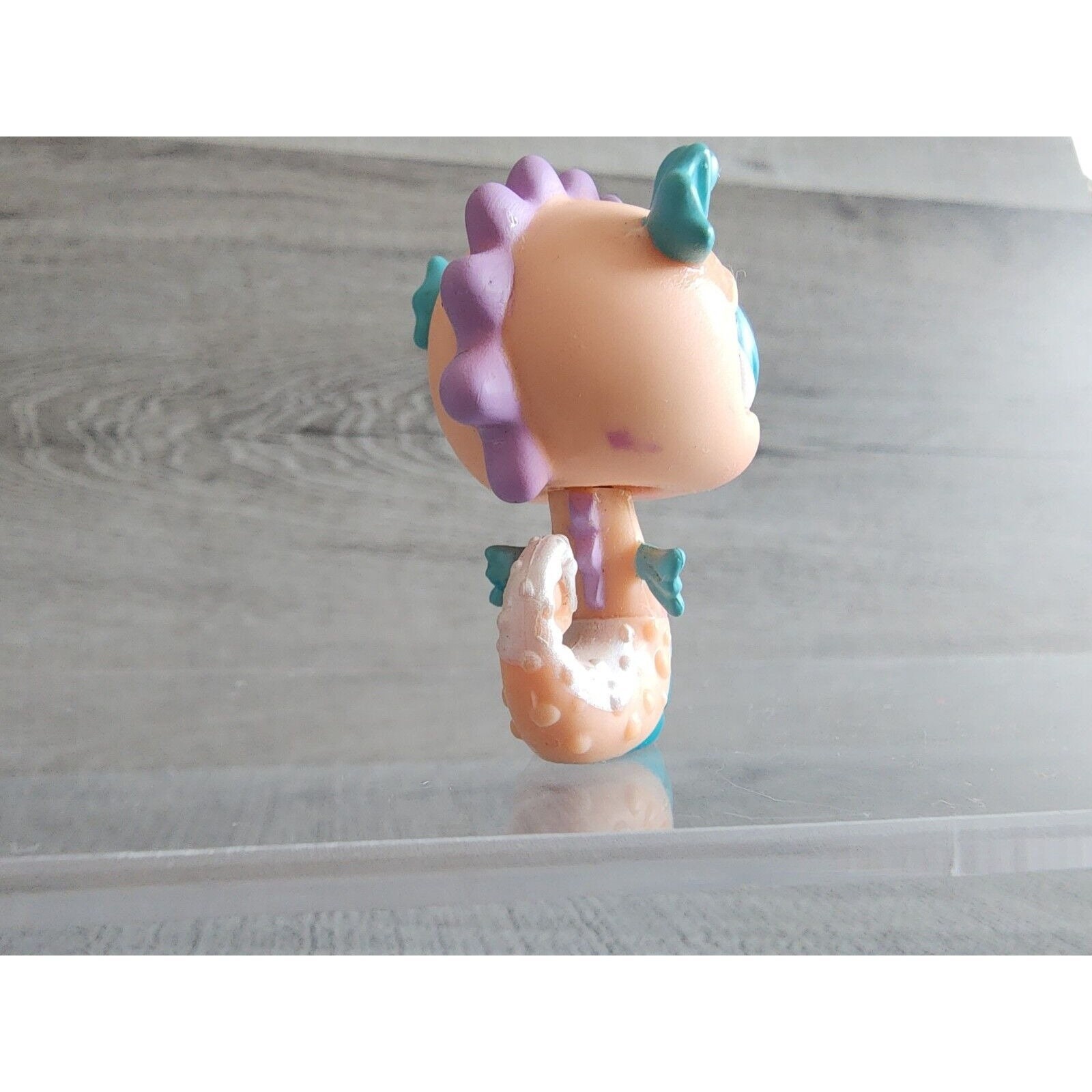 Littlest Pet Shop LPS 142 Seahorse Peach Sea Horse OCEAN Shimmer ...