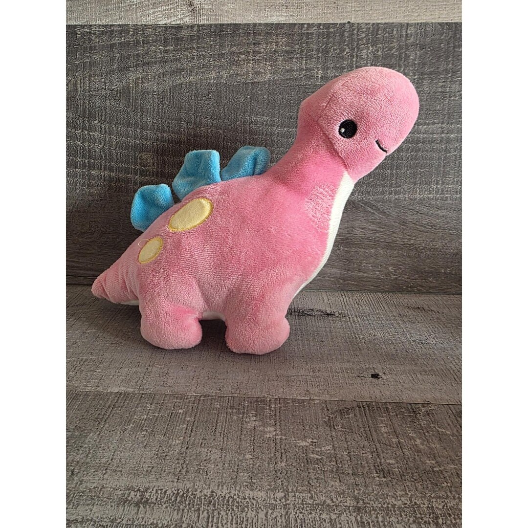 Kawaii Pink Dinosaur 8” Stuffed Animal Plush Toy by Meijer B214 - Etsy