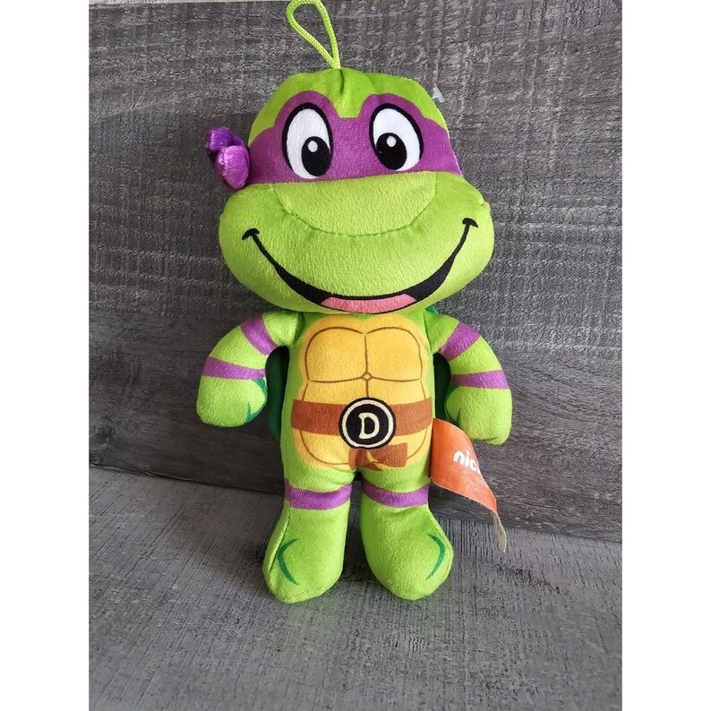 Nickelodeon Teenage Mutant Ninja Turtles 8" Plush TMNT Donatellotoy - Etsy