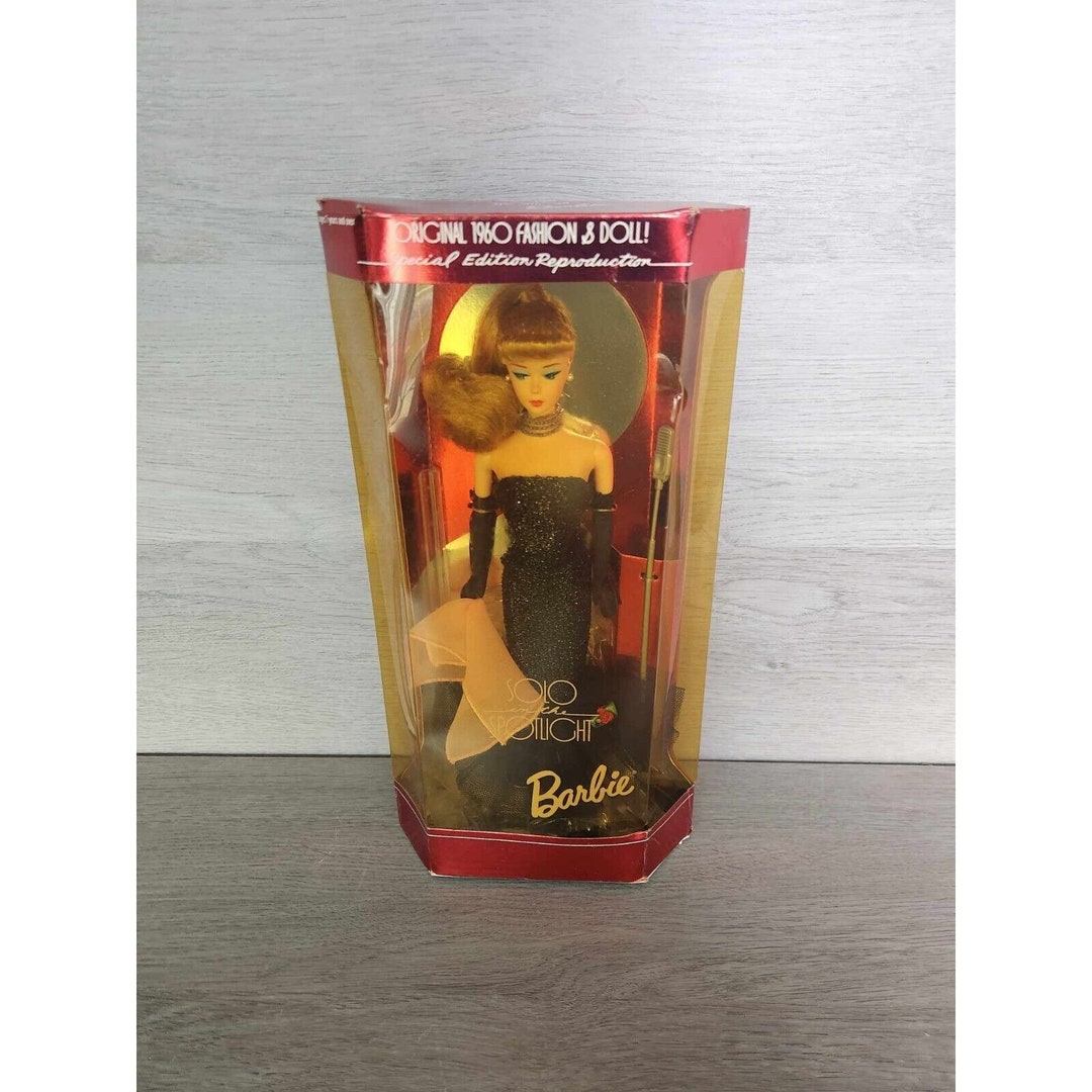 1994 Solo in the Spotlight Barbie Doll 1960 Fashion Doll Reproduction ...