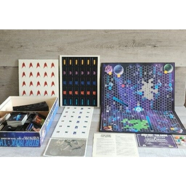 Star Trek the Game Board Game 1992 Limited Collector's Edition 117707 ...