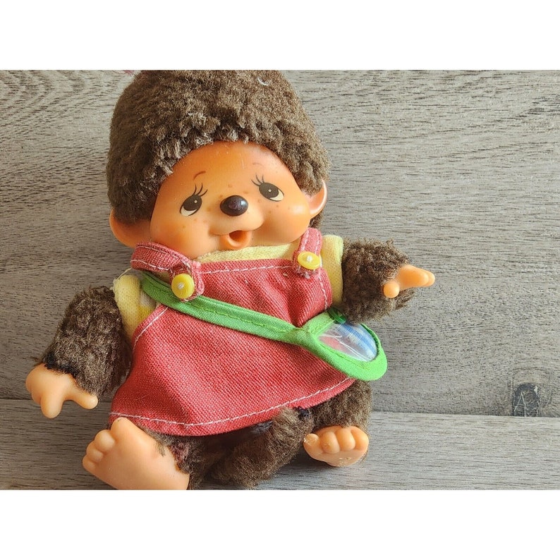 Vintage 1974 Monchhichi Monkey Plush Size 6 Stuffed Animal - Etsy