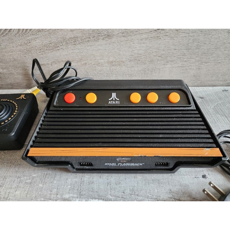 Atari Flashback Classic Game Console & Two Controllers Power Cord ...