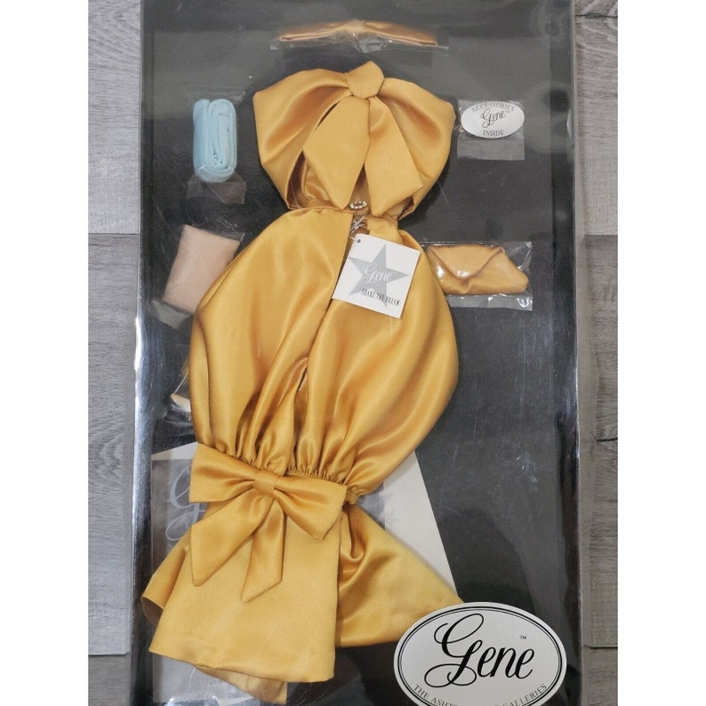 Ashton-drake Gene Doll Gold Sensation Fashion COA 1998 No. 94686 NEW ...