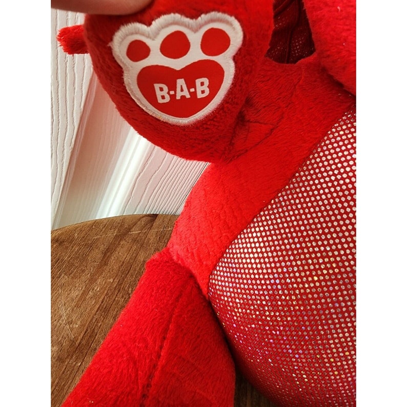 Build a Bear Workshop BAB Red Dragon Ellie Magiquest Plush Great Wolf ...