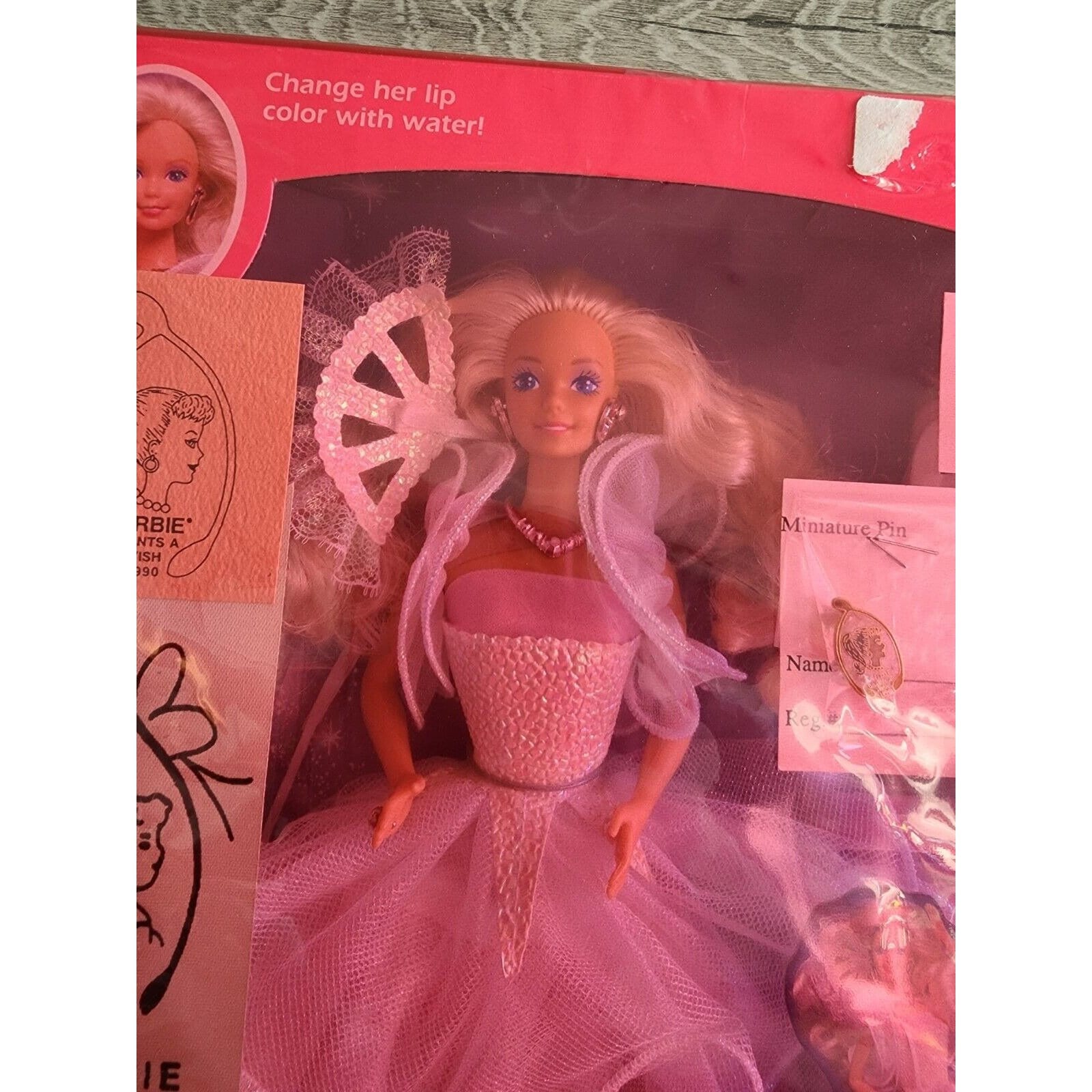 Mattel Dance Magic Barbie Doll 1990 Barbie Make A Wish Michigan 4836 ...