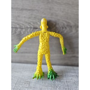 Vintage UFO Files Bendable Alien Action Figure Toy 1996 M.T Glow in the ...