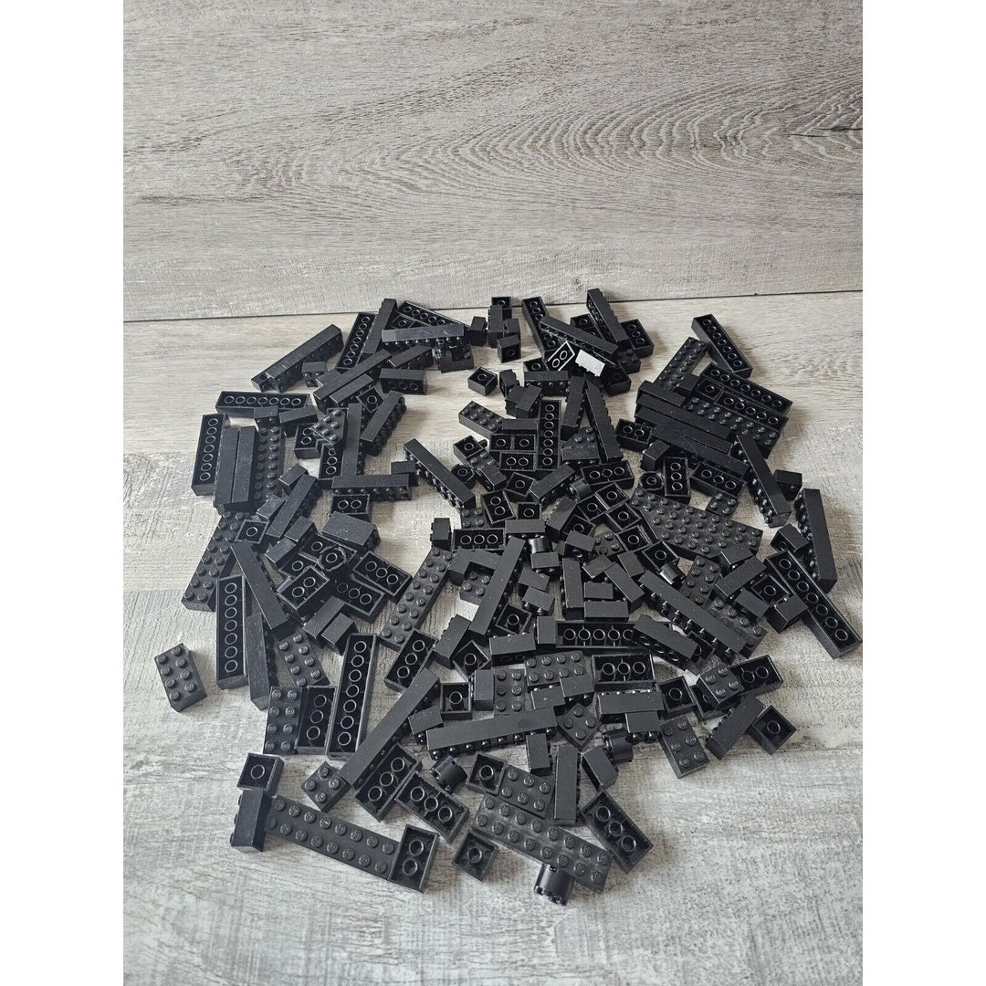 Legos Bulk Lot 1 Lb Included Parts Pieces Bricks Black Lego 2x 2x8s ...