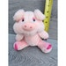 Vintage Russ Berrie Pig Plush No 547 Stuffed Animal Pink Piglet Stuffy ...