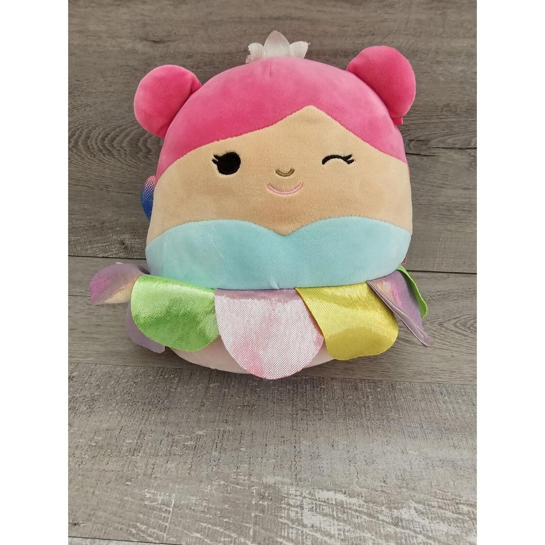 Squishmallows Esmina 8" Fairy Rainbow Girl Plush Stuffed Animal Magic ...
