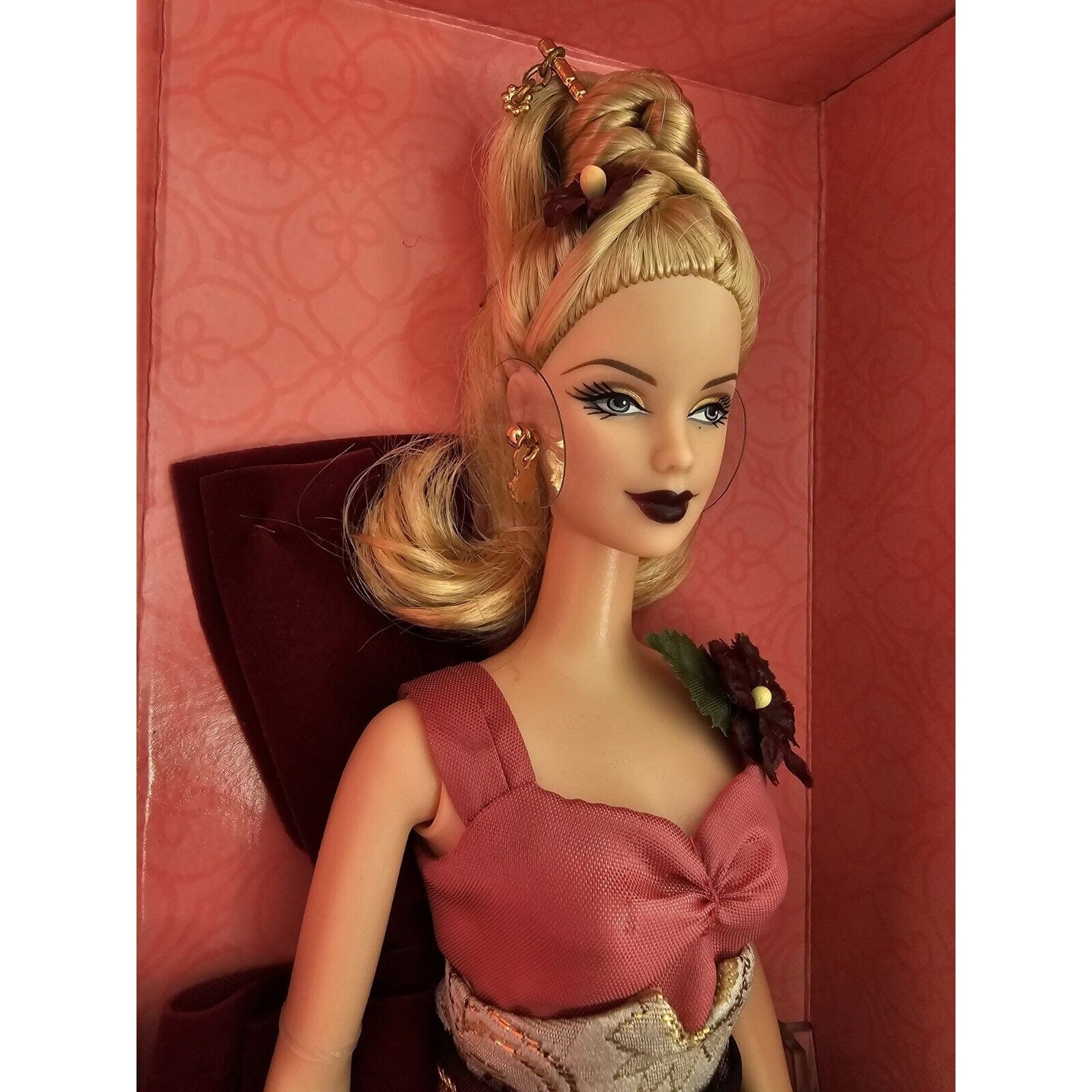 Vintage Exotic Intrigue 2003 Barbie Doll Mattel B9795 Avon Collector ...