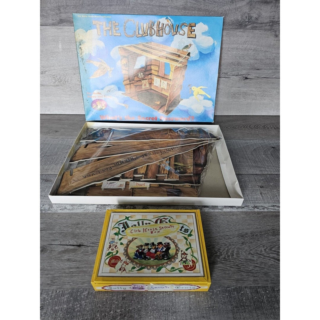 Clubhouse Muffy Hoppy Fuzzy Vander Bear House What's the Secret ...