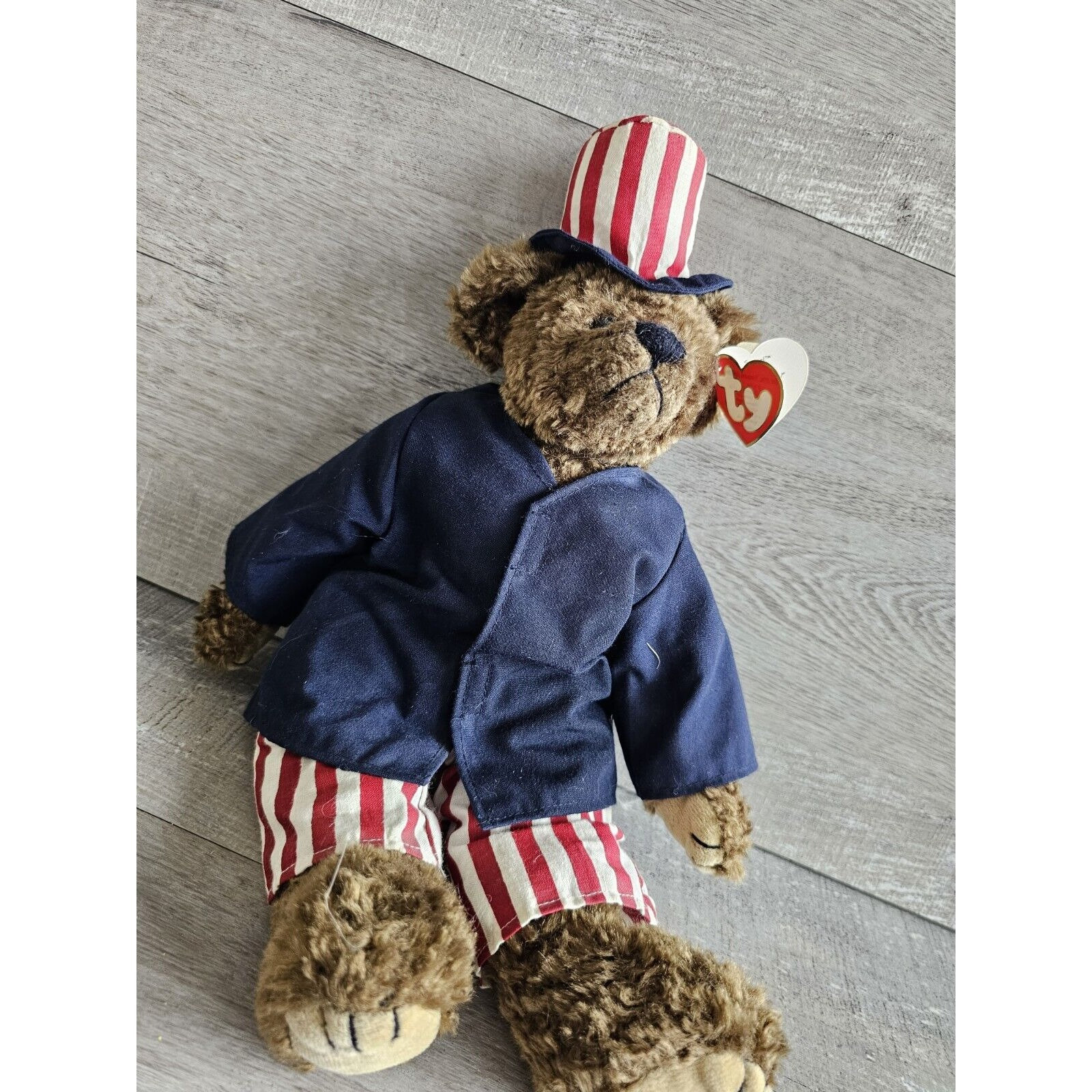 Vtg TY the Attic Treasures Collection Jointed Teddy Bear L.G Bear 1993 ...