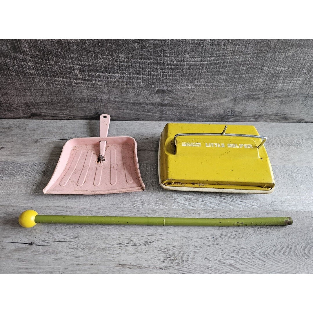 Bissell Little Helper Toy Brush Vacuum Retro Ohio Art 70s Mustard ...