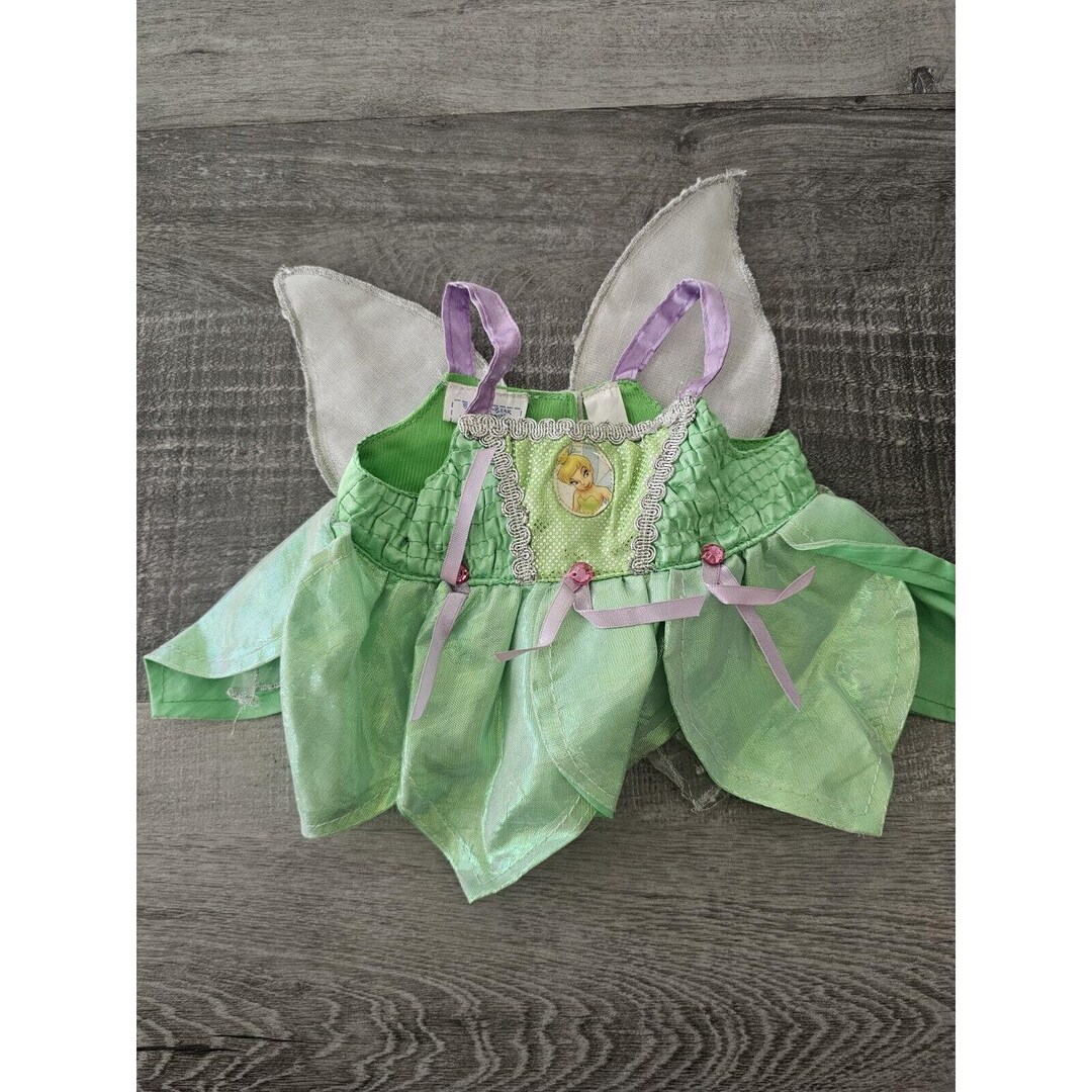 Build a Bear Workshop BAB Tinkerbell Dress Clothing Fairy Green #18 - Etsy
