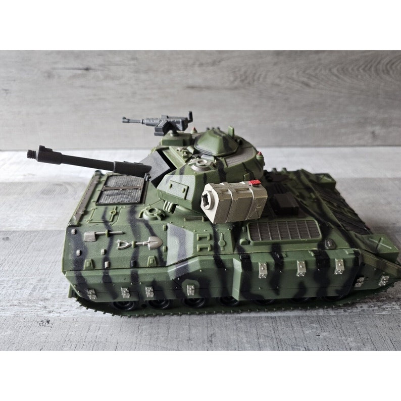 Vtg Chap Mei Soldier Force III Combat Vehicle Army Tank W Accessories ...