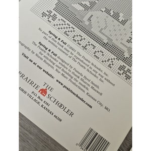 The Prairie Schooler Spring & Fall, Summer and Winter Cross Stitch ...