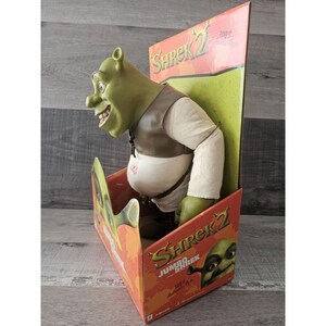 Shrek 2 Jumbo Plush Figure Super Rare 14" BH Teddy Bear New in Original ...