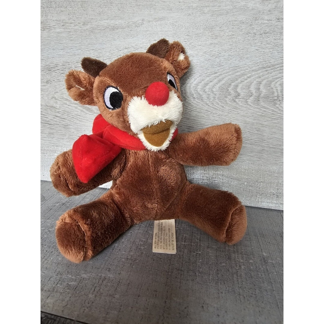 Rudolph Red Nosed Reindeer Dandee Plush Stuffed Animal 6" Christmas Toy ...