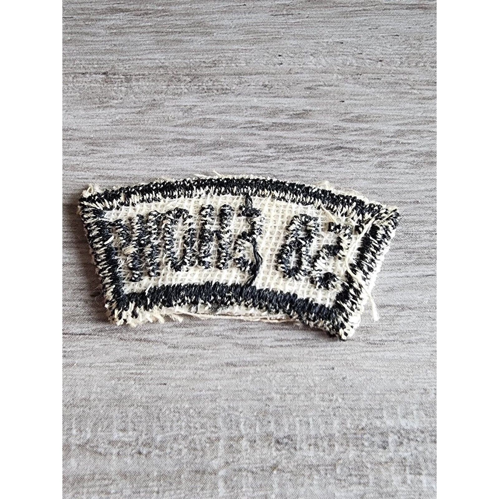 Vintage Boy Scout White Black Segment PATCH '58 Show BSA - Etsy