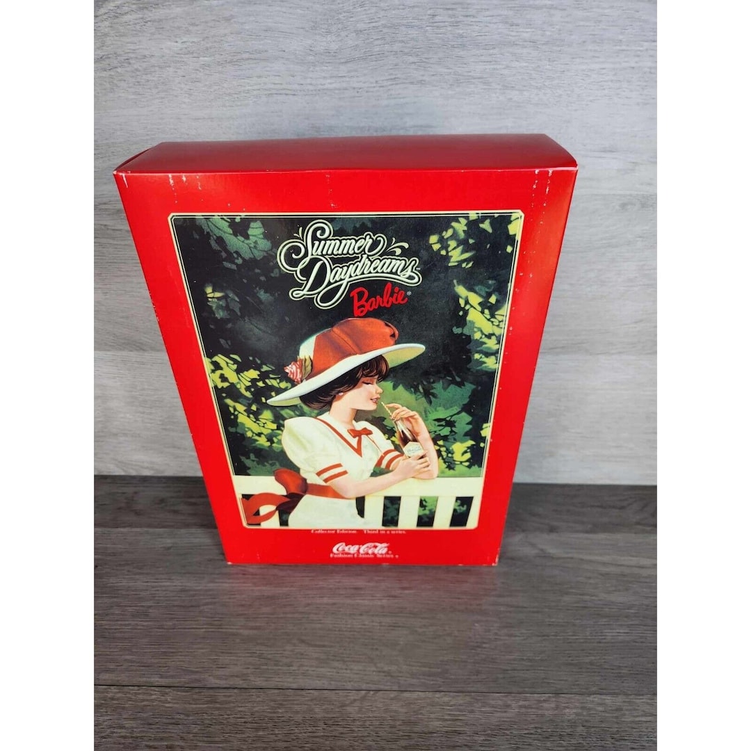 Vtg Barbie Coca Cola Summer Daydreams Collector Edition Doll 1997 ...