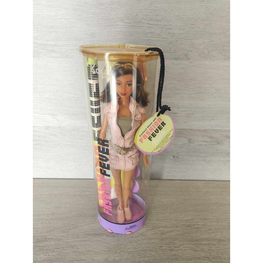 RARE Vintage 2004 12 BARBIE Fashion Fever Kayla Doll Mattel With Poster ...